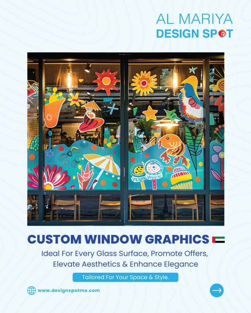 Transform Your Storefront with Vibrant Window Graphics - Al Mariya ...